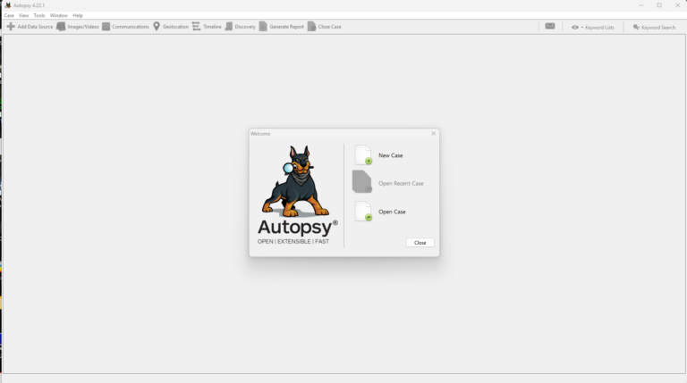 Getting Started with Autopsy: A Beginner’s Guide to Digital Forensics ...