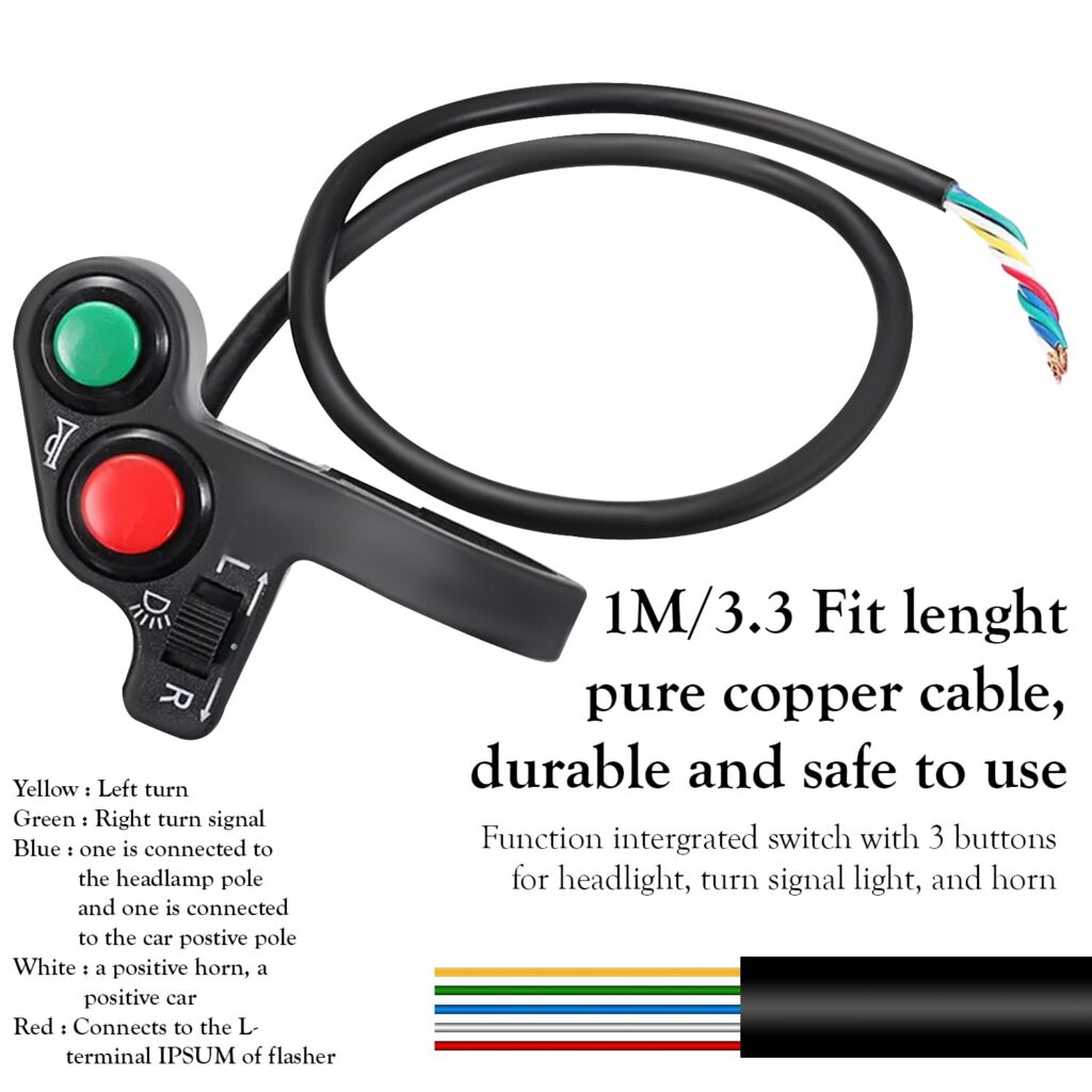 Smart Cycling Upgrade: High-Visibility 12V Indicator System ...